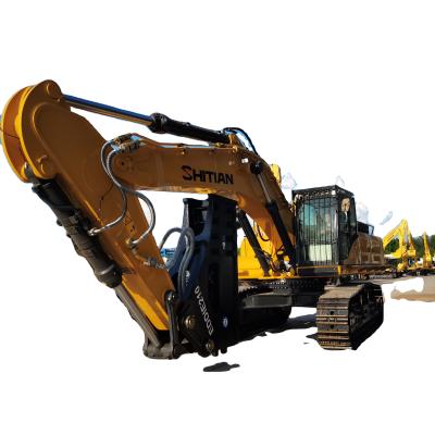 China SH800 Grote graafmachine Linde Hydraulische pomp Crawler Roterende graafmachine voor de bouw Te koop