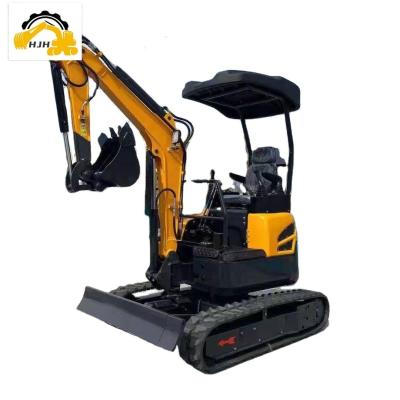 Cina Potenza di carico 2 tonnellate idraulica a tracciato Micro manuale escavatore a carico a prezzi accessibili in vendita