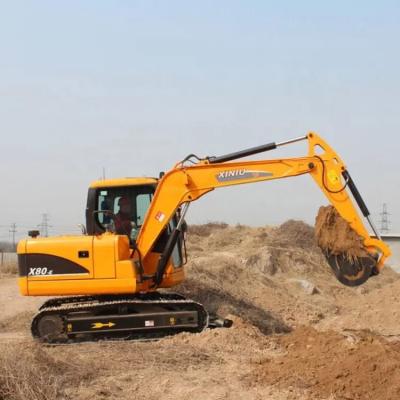 China 800 kg 0,8 t 1 t Excavadora de tipo cravador hidráulico com e 4,5-5,5 m3 Capacidade de balde à venda