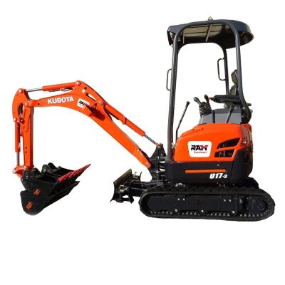 China 8-20kw Remote Control Unmanned Mini Crawler Excavator with High Load Moment for sale