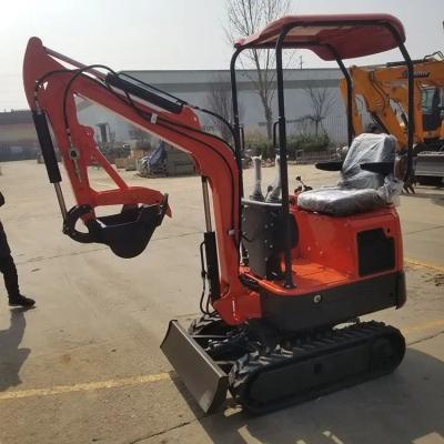 China 8-20kw Remote Control Unmanned Mini Crawler Excavator with High Load Moment for sale