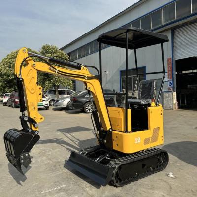 Cina 1Miniescavatore da 2 tonnellate, profondità massima di scavo di 1620 mm e capacità di secchio di 0,024 m3 in vendita