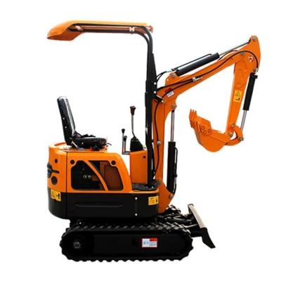 China Mini Excavators 1.6 Ton Prices With Cab and JF Hydraulic Pump Compact Digger for sale
