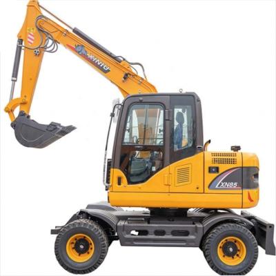 China Originele motor XN85-9X mini graafmachine met 7 ton nuttige lading en 175 liter hydraulische tankcapaciteit Te koop