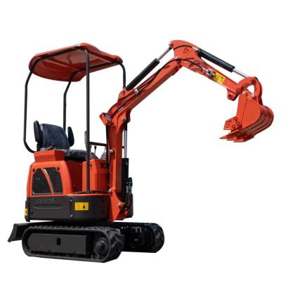Cina Xn12 Mini Escavatore 0,98 tonnellate Diesel Piccolo Crawler Mini Escavatore Con Cabina in vendita