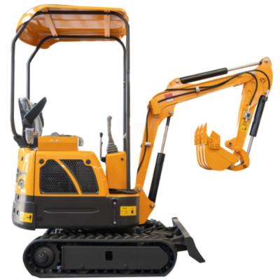 Cina Xn12 Mini Escavatore 0,98 tonnellate Diesel Piccolo Crawler Mini Escavatore Con Cabina in vendita