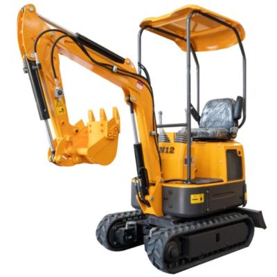 Cina Xn12 Mini Escavatore 0,98 tonnellate Diesel Piccolo Crawler Mini Escavatore Con Cabina in vendita