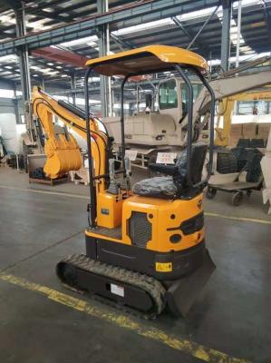 Cina Xn12 Mini Escavatore 0,98 tonnellate Diesel Piccolo Crawler Mini Escavatore Con Cabina in vendita