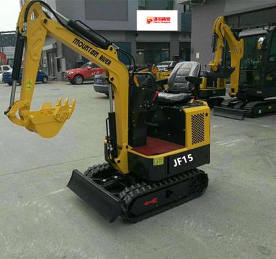 Cina R316 Mini escavatore a ruote da 1 tonnellata in officine di riparazione di macchine con pompa idraulica originale in vendita