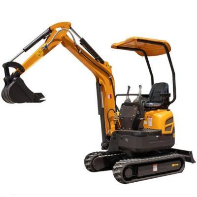 Cina 1040 mm di larghezza complessiva mini escavatore 1,5 tonnellate escavatore diesel per impianti di produzione in vendita