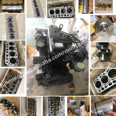 Cina 3D82 Parti di macchine da costruzione Assemblaggio completo del motore per motore diesel 3TNV82 in vendita