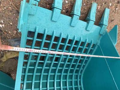 China OEM Excavator Attachments Skeleton Bucket Rock Sieve Sifting Riddle Excavator Bucket for sale