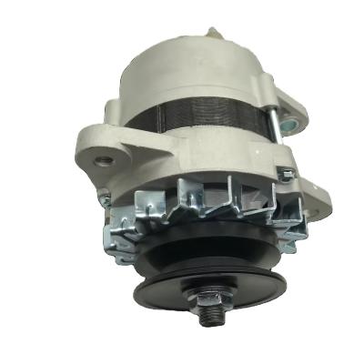 China Excavator PC60 Electrical Parts Alternator 600-821-6120 with Non Hardening Pulley for sale