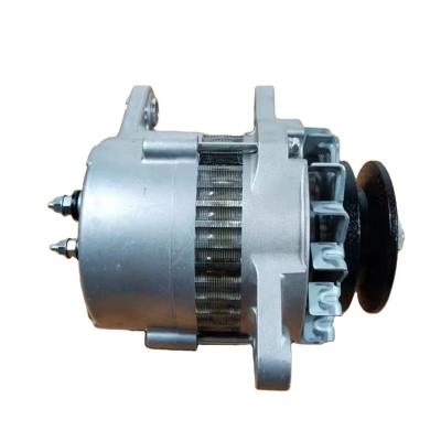 China Excavator PC60 Electrical Parts Alternator 600-821-6120 with Non Hardening Pulley for sale