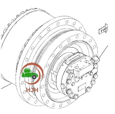 China 100% Tested Great Performance 513-0834 Final Drive for 374 Excavator in Printing Shops for sale