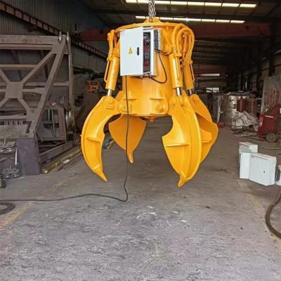 China 12m3 Wireless Remote Controlled Grab Bucket Excavator Spare Parts for Demolition Work for sale
