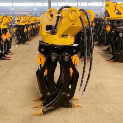 China Customizable OEM Excavator Lotus Shovel Hydraulic Grab for Scrap Metal Unloading for sale