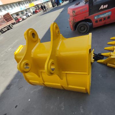 China Heavy Duty 20t 30t Rock Excavator Digging Bucket for Mining and Quarry Operations for sale