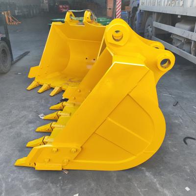 China PC100 PC130 PC200 Excavator Bucket Heavy-Duty Rock Bucket for Construction Machinery for sale