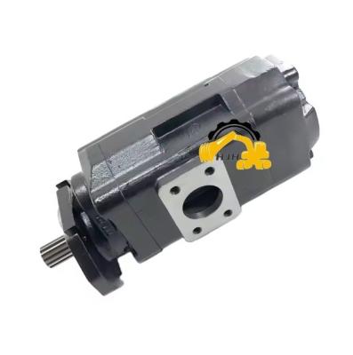 China 90 Ton MINING TRUCKS Small Hydraulic Pump Tandem HSP2C050RC with Double Parker Gear Pump for sale