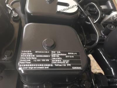 China Groefmachine motor 6BTAA5.9-C150 Diesel Complete assemblage voor originele reserveonderdelen Te koop