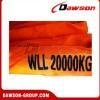 China WLL 20T Polyester Round Slings for lifting for sale