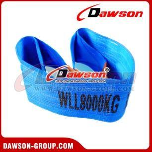 China WLL 8 Ton Polyester Webbing Slings - Lifting Slings   for lifting for sale