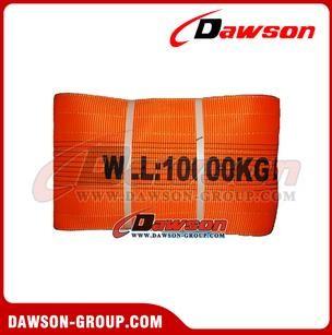 China WLL 10 Ton Polyester Webbing Slings - Lifting Slings for lifting for sale