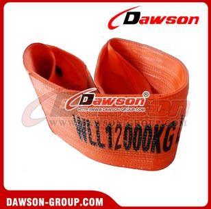 China WLL 12 Ton Polyester Webbing Slings - Lifting Slings for lifting for sale