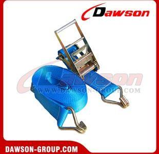 China 10000kg x 15m Ratchet Tie Down Straps EN12195-2   for lifting for sale