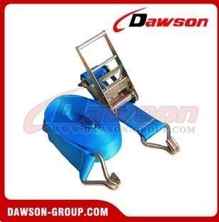 China 10000kg x 12m Ratchet Tie Down Straps EN12195-2    for lifting for sale