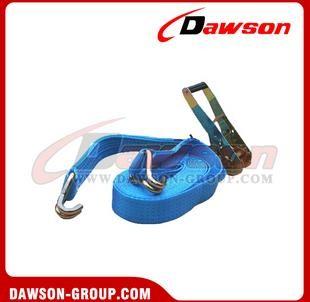 China 4000kg x 4m Ratchet Strap EN12195-2  for lifting for sale
