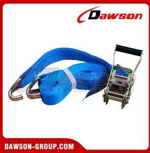 China 3000kg x 6m Ratchet Strap EN12195-2    for lifting for sale
