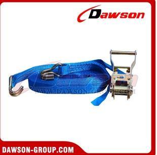 China 1500kg x 6m Ratchet Strap EN12195-2   for lifting for sale