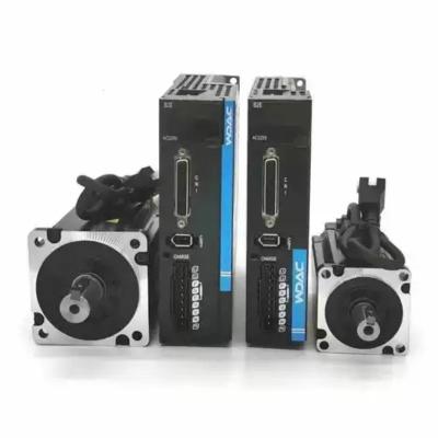 China 60 Flange 200V AC Servo Drive Three Phase AC Servo System With Servo Driver Motor for sale