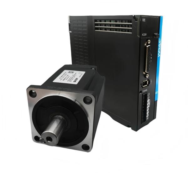 Quality 5.5kw AC Servo Motor Fire Resistant Continuous Servo Motors With 2500PPR Incremental Encoder for sale