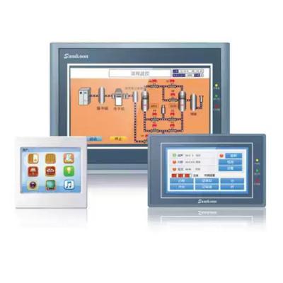 China IP65 7 Inch HMI Display Multi Protocol Industrial HMI Touch Screen 8GB Compatible With PLC Systems for sale