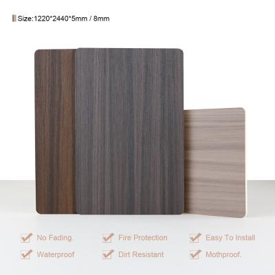China Geurloze de Muurcomité van de Bamboevezel Houten Bladen van het Korrelvernisje 1220*2440mm Te koop