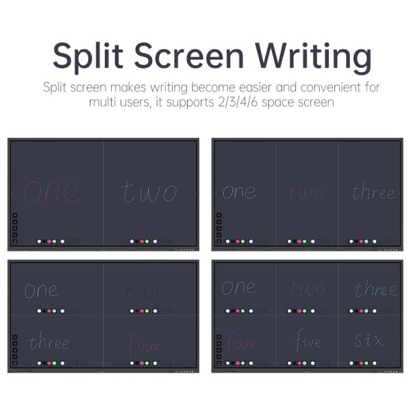 Quality 65-Inch Smart Android Interactive Panel Whiteboard Type with OPS Computer for for sale