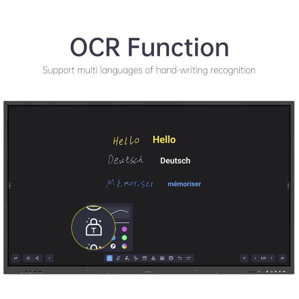 Quality 65-Inch Smart Android Interactive Panel Whiteboard Type with OPS Computer for for sale