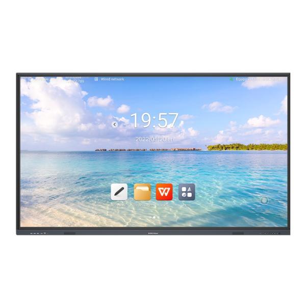 Quality 86 Inch Digital Interactive LCD Smart Board Classroom Education 75/98/110 Inch for sale