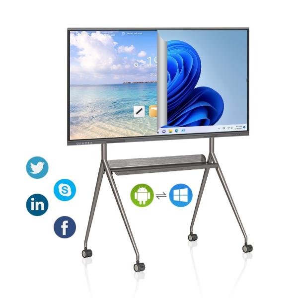 Quality 86 Inch Digital Interactive LCD Smart Board Classroom Education 75/98/110 Inch for sale