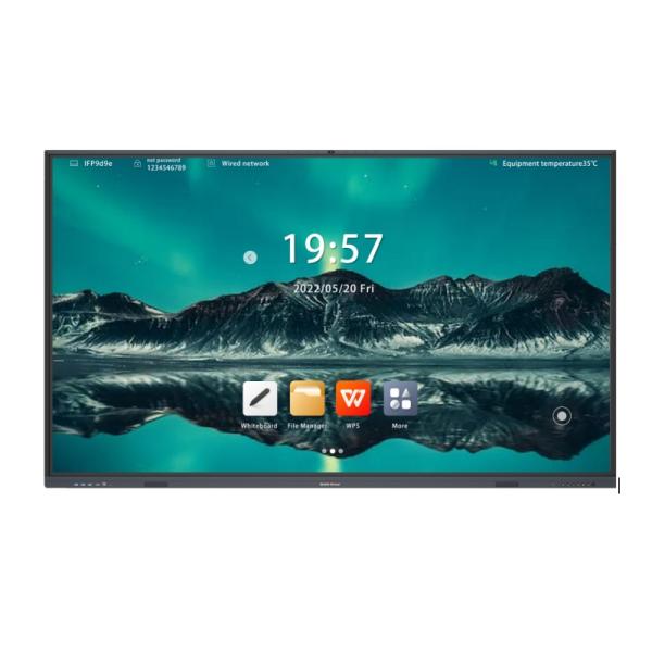 Quality E6 75'' Interactive Flat Panel 86 Inch for Education Interactive Multi Touch for sale