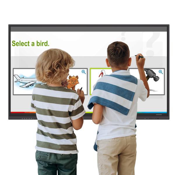 Quality 86-Inch Interactive Smart Board UHD 4K 4000:1 Contrast Ratio 3840 X 2160 for sale