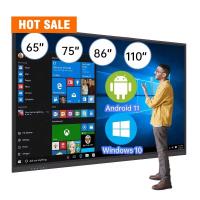 Quality 86-Inch Interactive Whiteboard with UHD 4K Panel 4000:1 Contrast Ratio Smart for sale