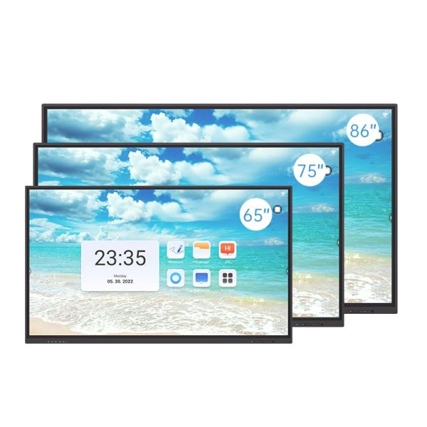 Quality 86 Inch Smart Monitor Interactive Flat Panel Touch Screen Board for Office Use for sale