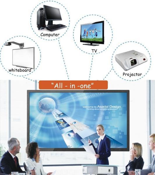 Quality 86 Inch Smart Monitor Interactive Flat Panel Touch Screen Board for Office Use for sale