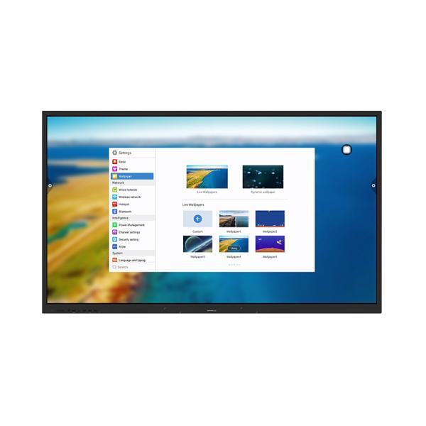Quality Android 11.0 Interactive Whiteboard 86inch Interactive Display Infrared 20 Touch for sale