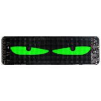 China Customize Patterns Car Led Display Flexible Car Window Led Screen Mobile App Control for sale