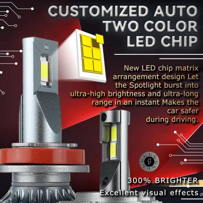 China 50000hrs Car LED Headlight Customized Brightness high power car headlight bulbs for sale